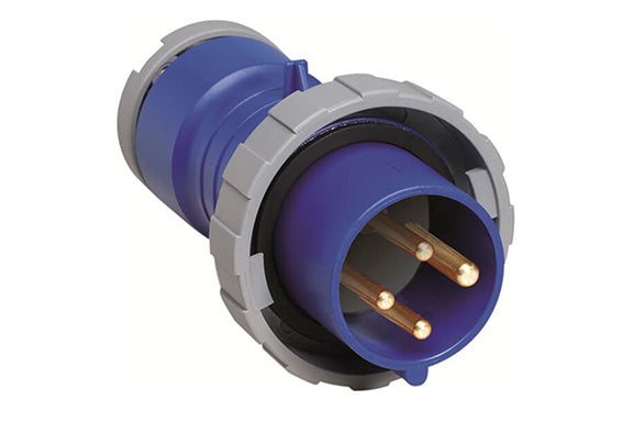 2CMA100334R1000 3P+E Male Industrial Plug, UL/CSA. Replaces Part# ABB4 ...