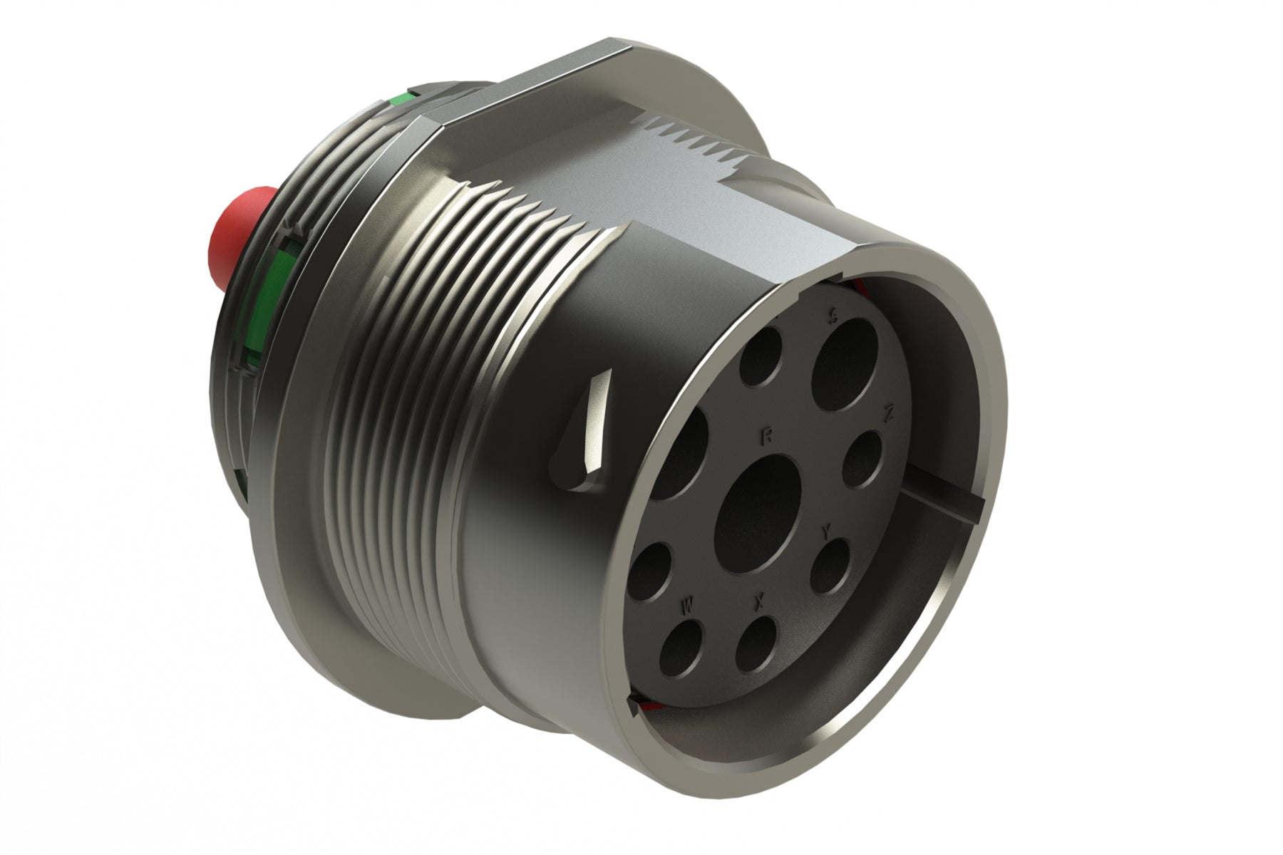 AHDM04-24-09SN 9 Position Receptacle, Socket, Shell Size 24, Normal Di ...