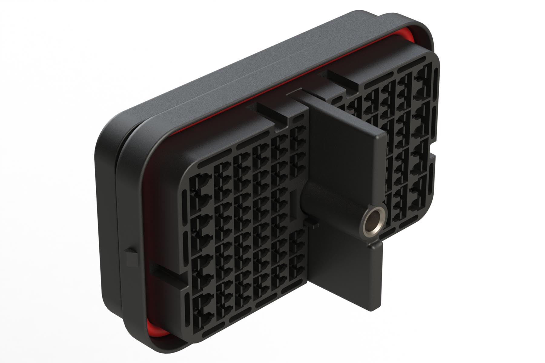 ARB12-128PDR-L018 128 Position Receptacle, Pin, Threaded Insert,Reduce ...