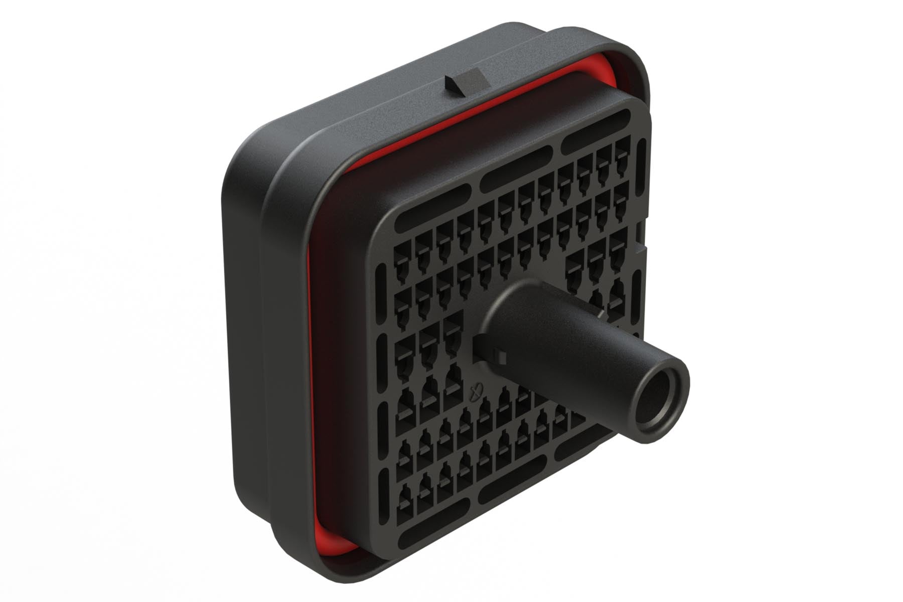 ARB12-60PBR-L018 60 Position Receptacle, Pin, Threaded Insert Reduced ...
