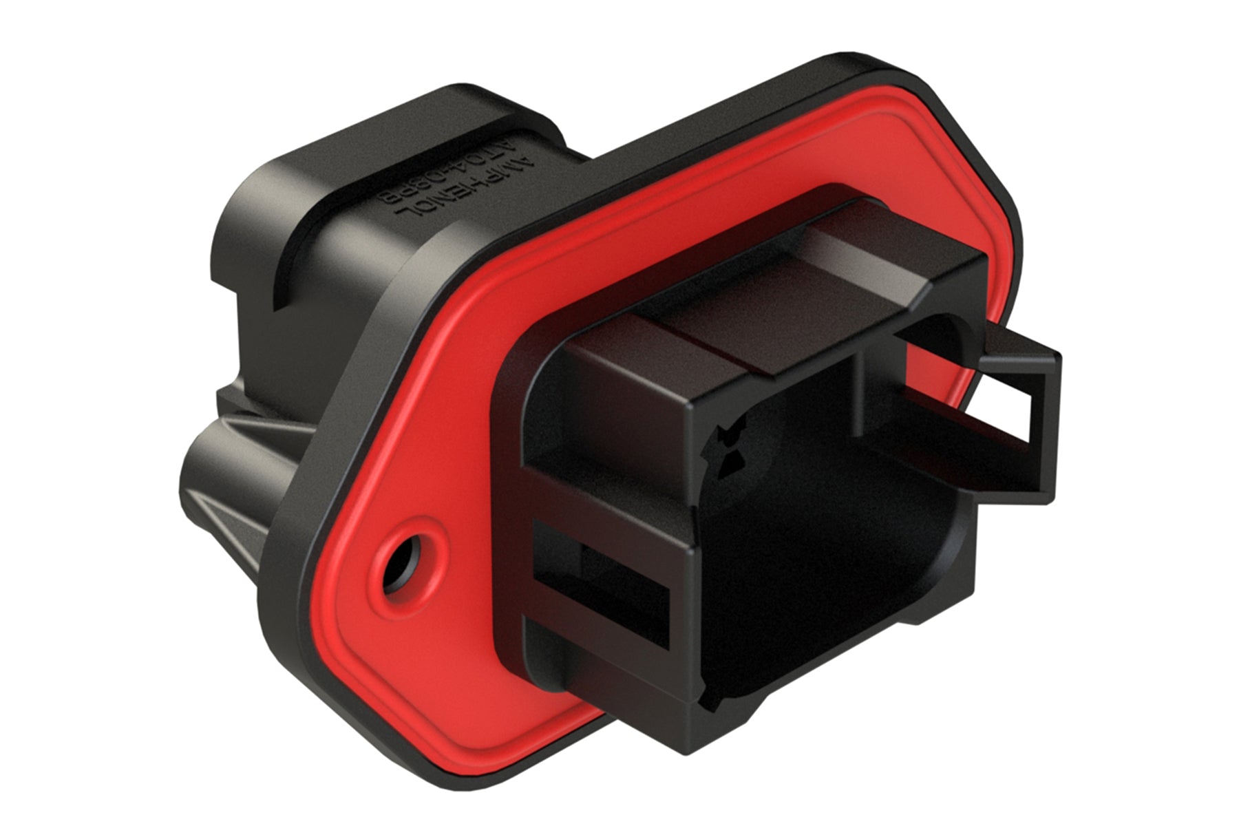 AT04-08PB-PM07G 8 position panel mount receptacle with endcap, Pin, wi ...