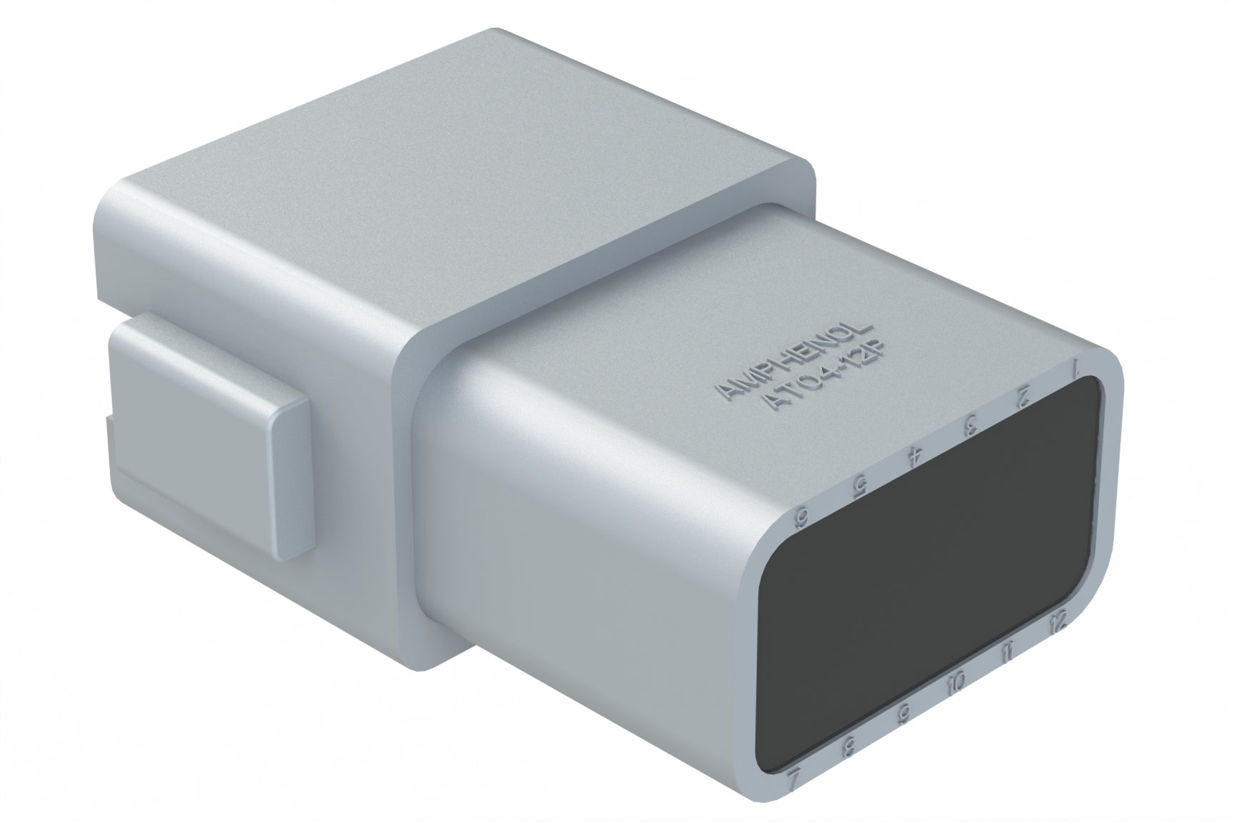 AT04-12PA-BST 12 Position Receptacle Adaptor, Contacts, Wedgelock Incl ...
