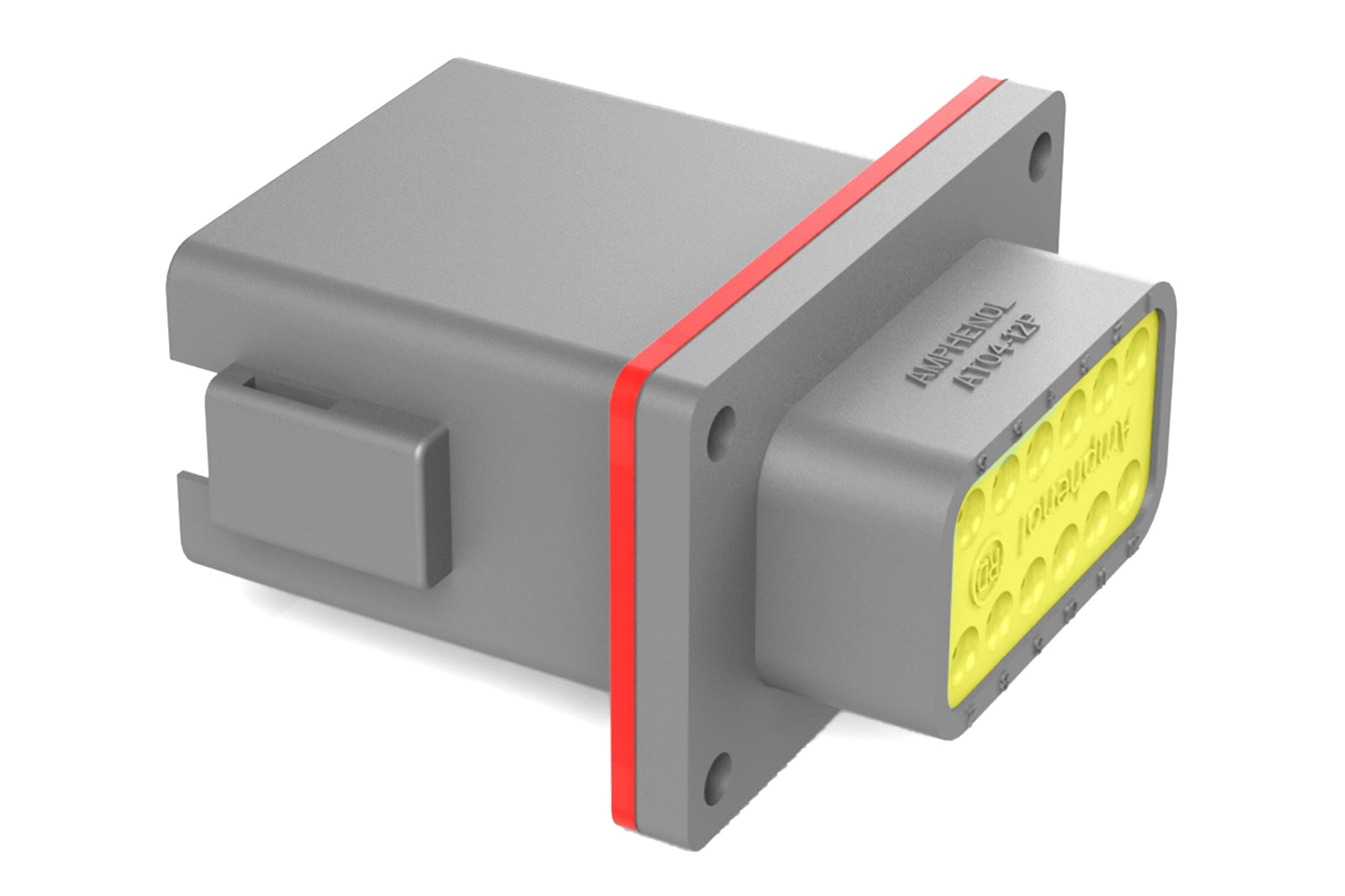 AT04-12PA-PM20 12 Position Receptacle, Pin, Panel Mount, Reduced diame ...