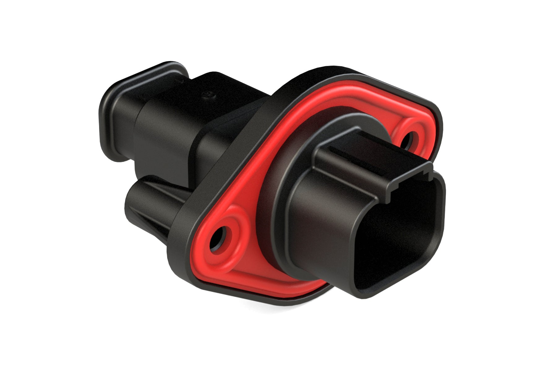 AT04-4P-PM15 4 Position Receptacle, Pin, Panel Mount, Self-Threading ...