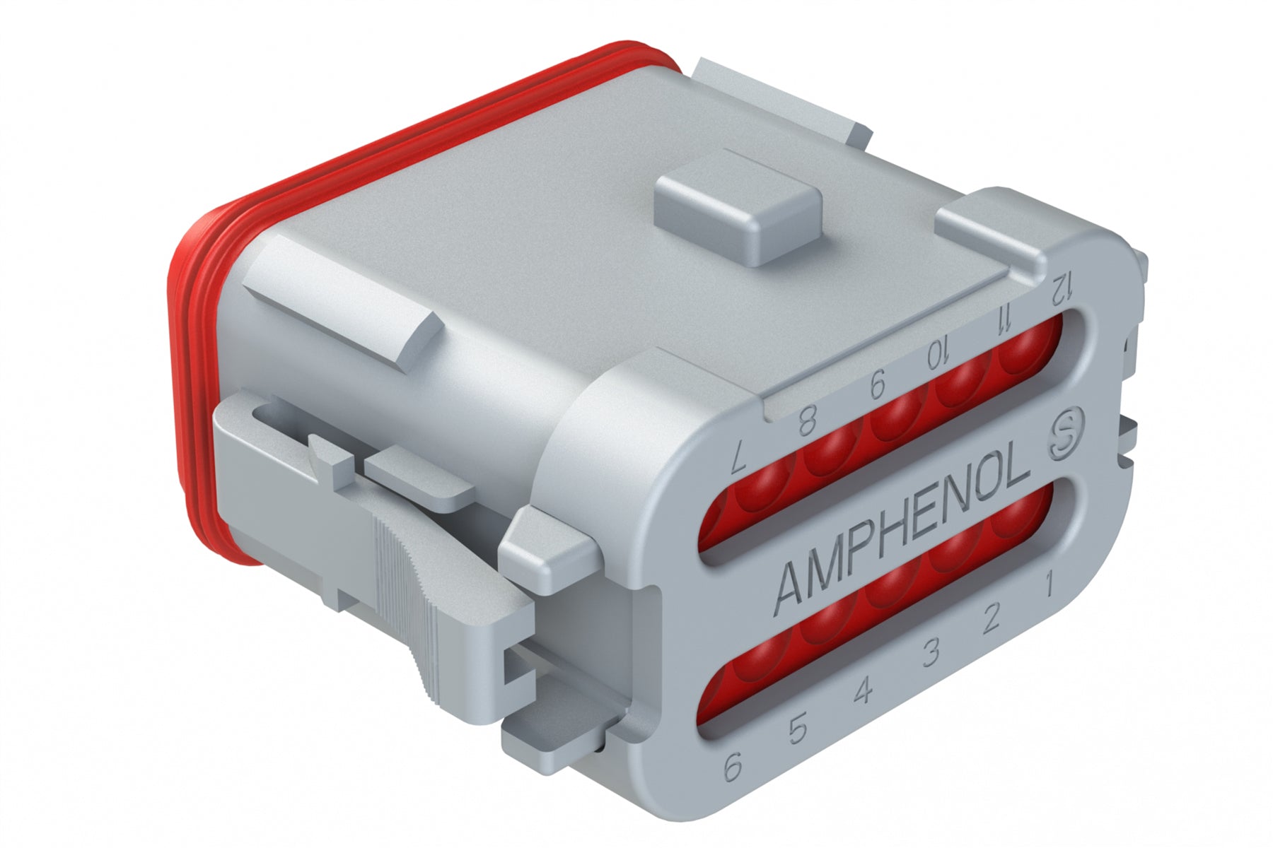 AT06-12SA-EC01 12-Way Plug, Female Connector with A Position Key and E ...