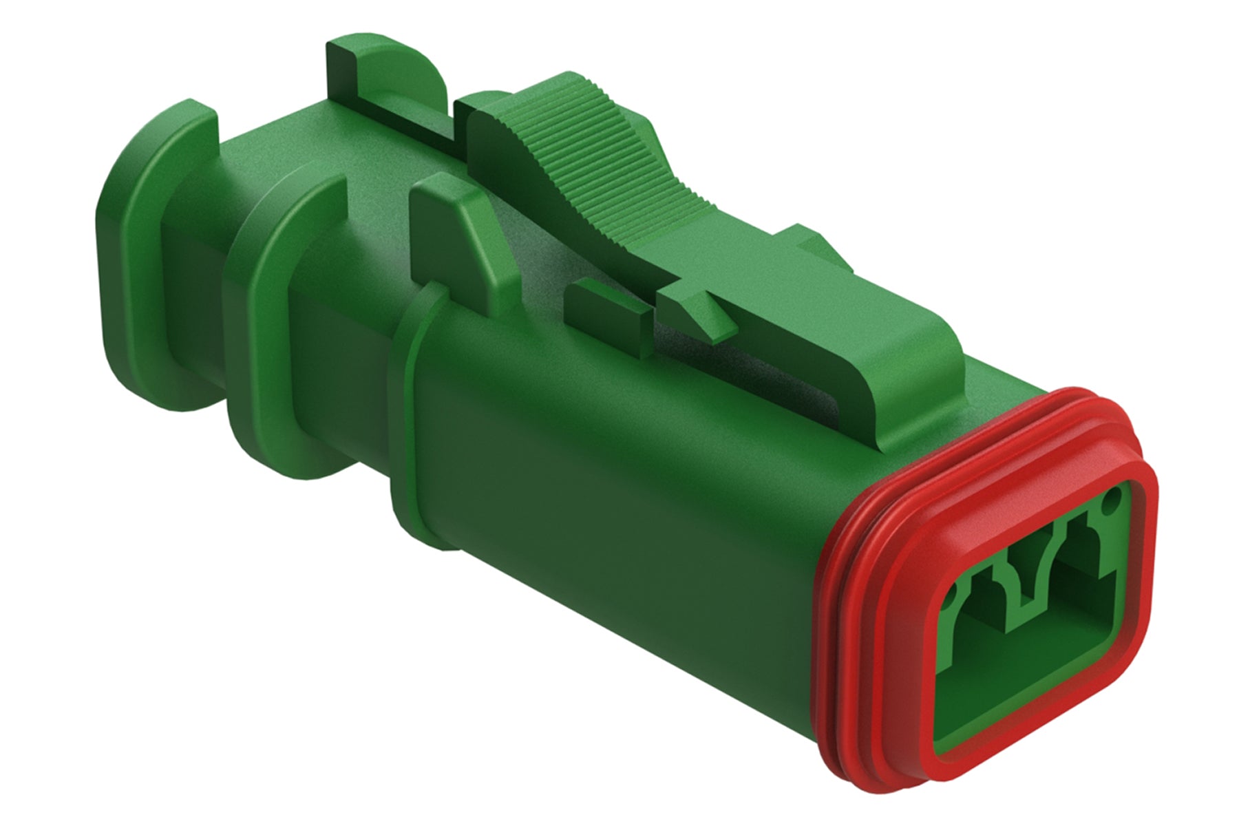 AT06-2S-OMGRN 2 Position, Plug, Socket, Structure Plus™, Green ...