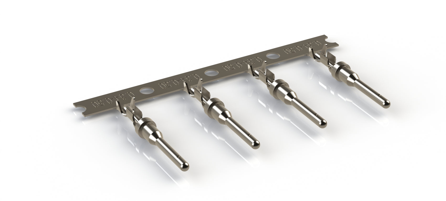 AT60-16-0822 Nickel Plated, Male Stamped & Formed, Contact, Size 16, 2 ...