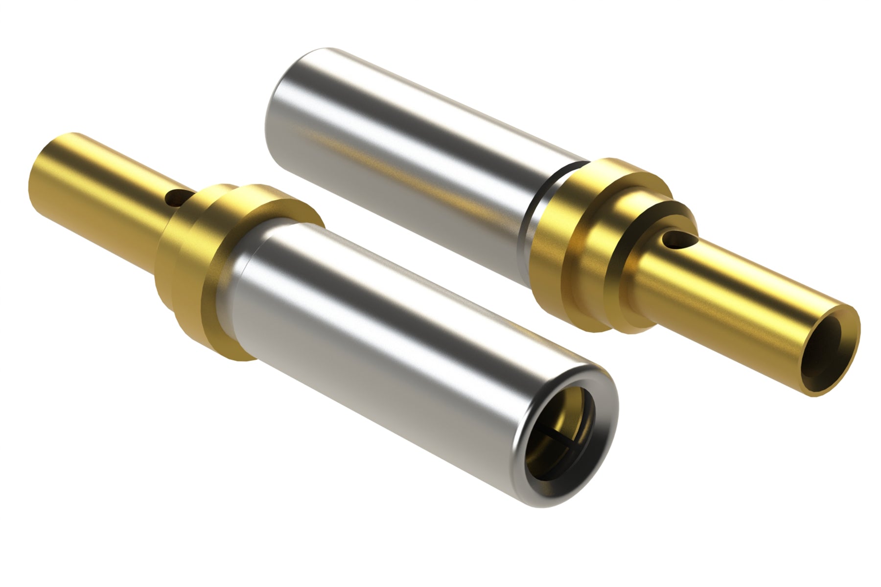 AT62-210-1231-1618 Size 12 Machined Contact, Socket, 16-18AWG, Gold Pl ...