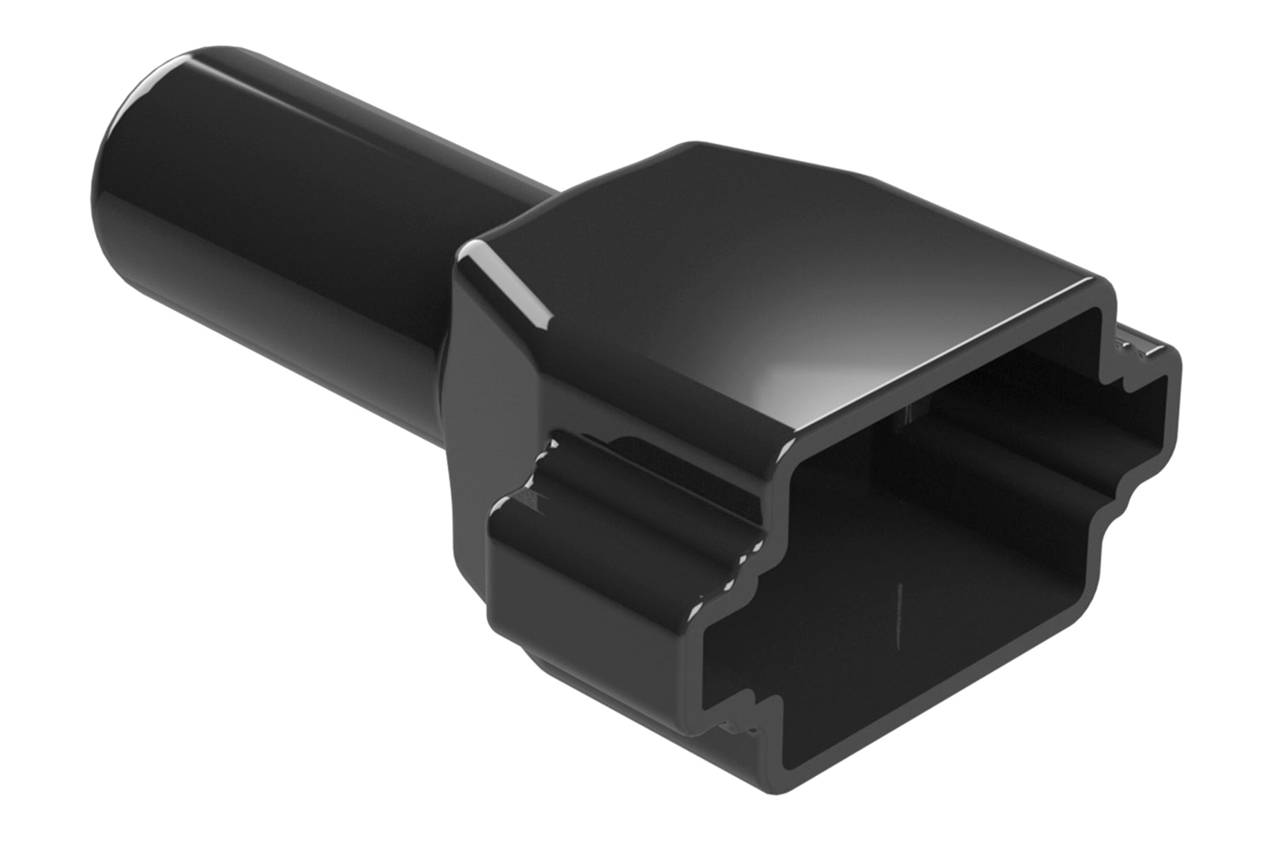 AT8S-BT-BK Boot (Backshell) for 8-way Plug, Black. DT8S-BT-BK ...