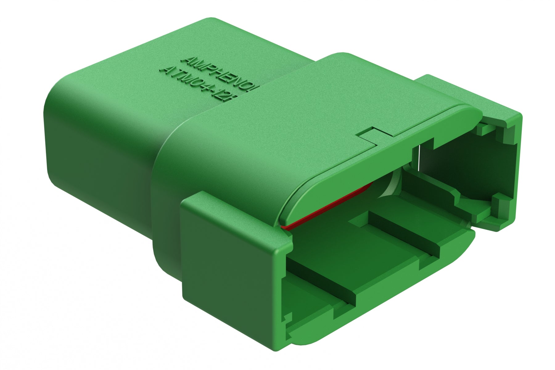 ATM04-12PC 12-Way Receptacle, Male Connector with C Position Key. DTM0 ...