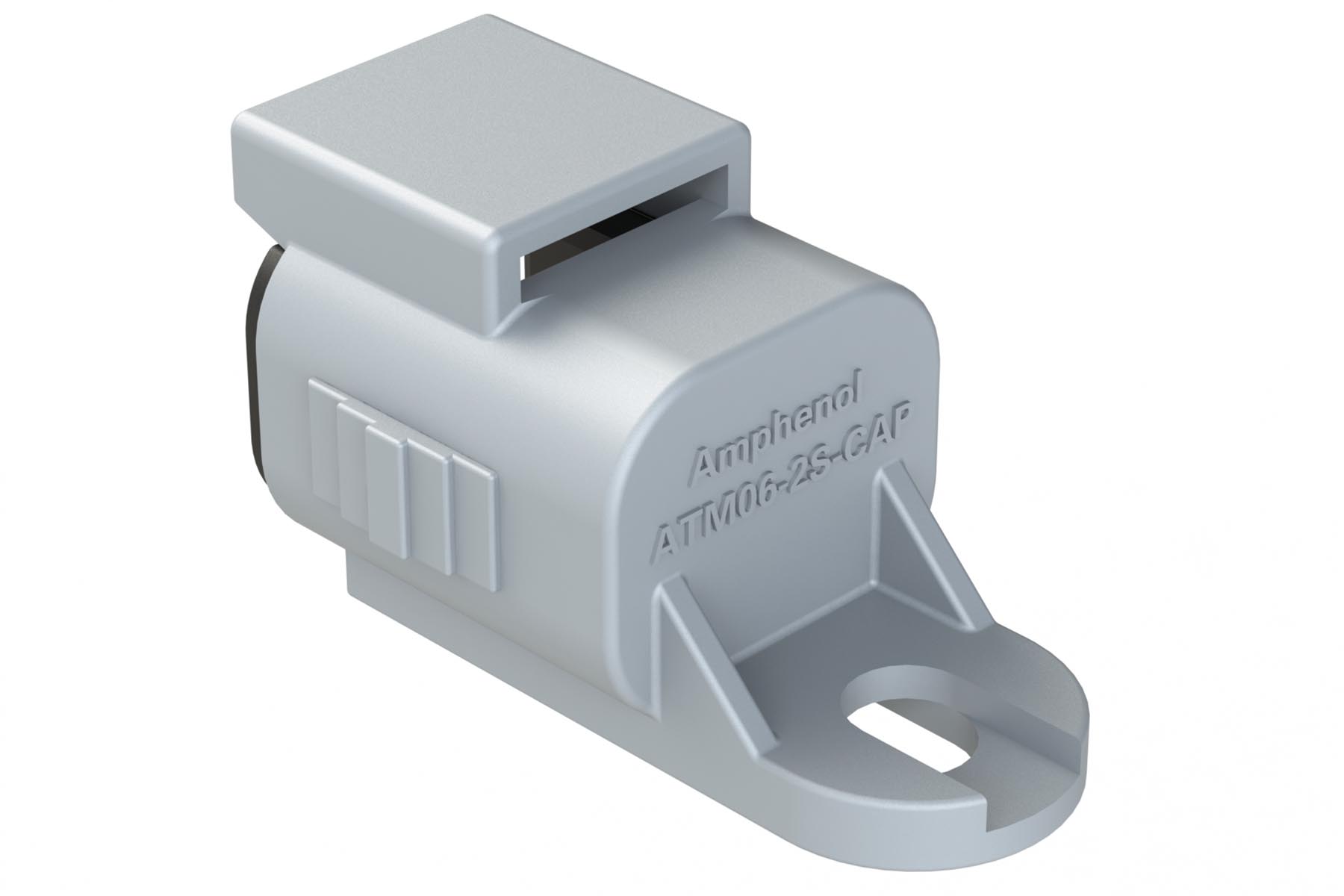 ATM06-2S-CAP Dust cap for 2 position plug, grey – Amphenol Australia