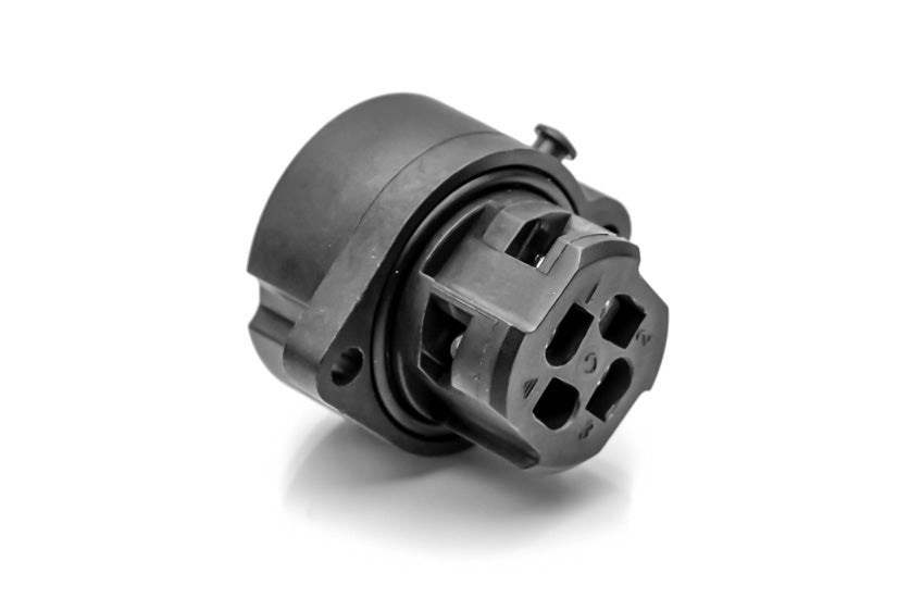 C016 20G003 100 12 3+PE Female receptacle with field installable screw ...