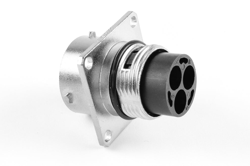 RT00143PNH 3 Position Square Flange Receptacle, Male, Shell Size 14 ...