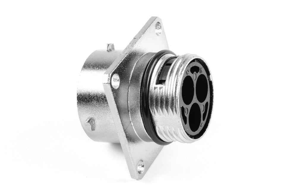 RT00143SNH 3 Position Square Flange Receptacle, Female, Shell Size 14 ...