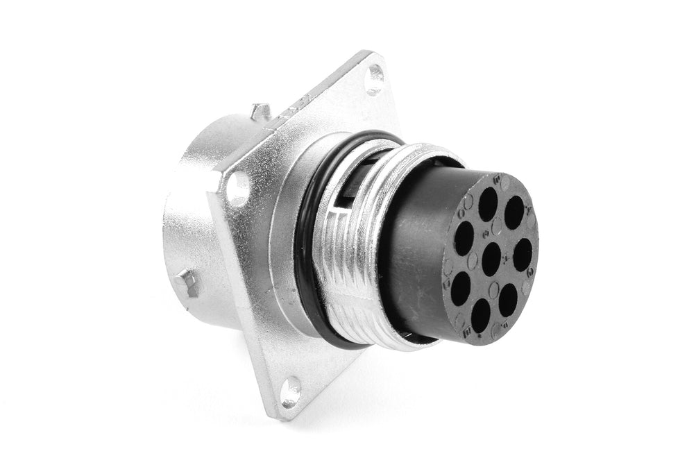 RT00148PNH03 8 Position Square Flange Receptacle, Male, Shell Size 14 ...