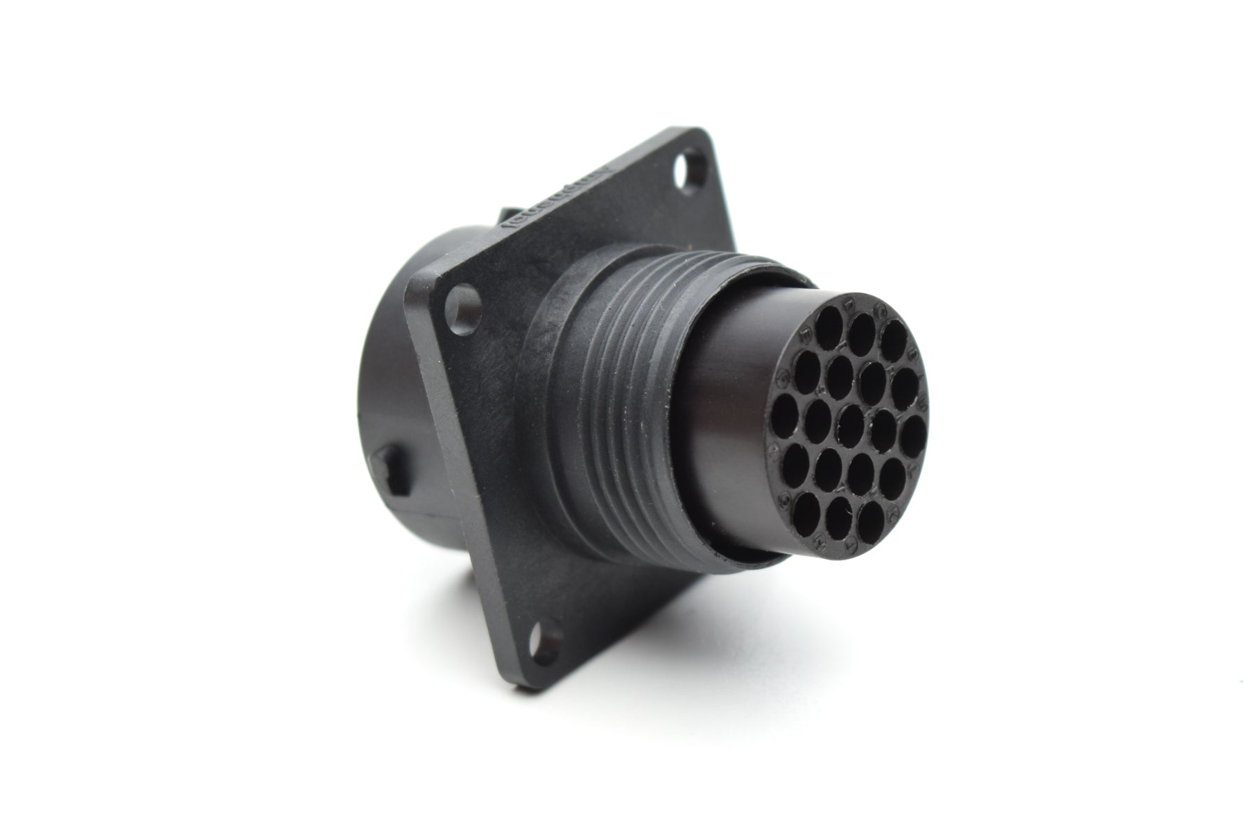 RTS014N19P03 Receptacle, Square Flange, 19 Position, Male, Shell Size ...